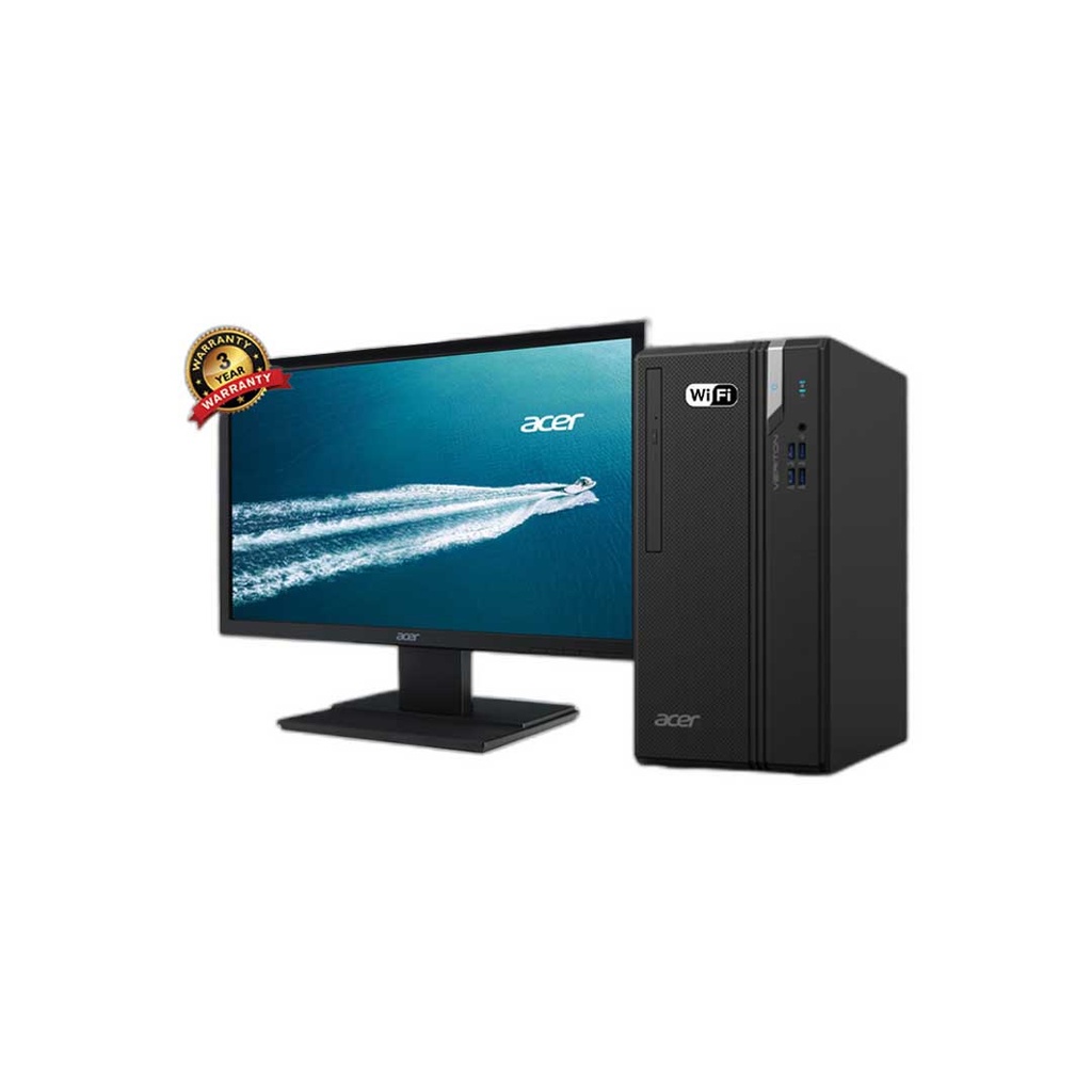 Acer Veriton S2690G i5/8gb/256GB SSD/12th/ Desktop With 19.5" Monitor | Quality Computer